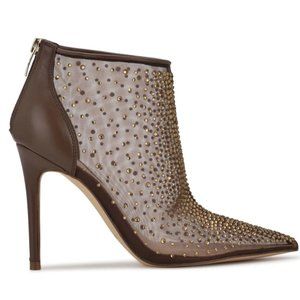 Shoes | Hot Sprinkled Cocoa Sheer Bootie Size 12 | Poshmark